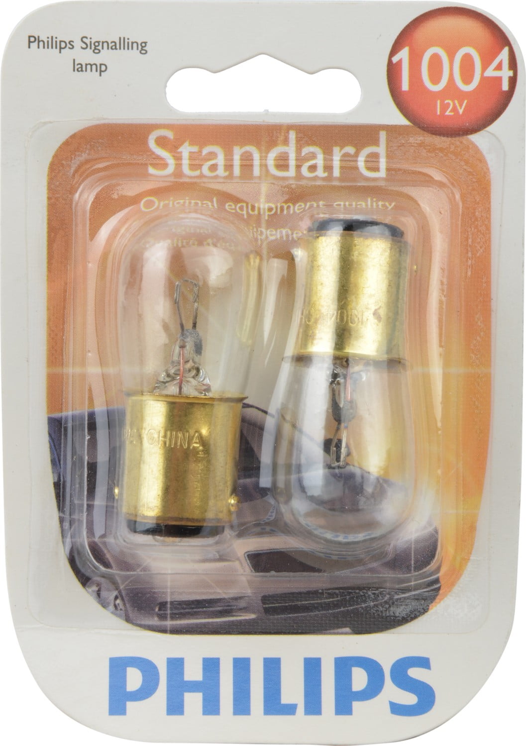 Philips Standard Miniature 1004, Clear, Twist Type, Always Change In ...