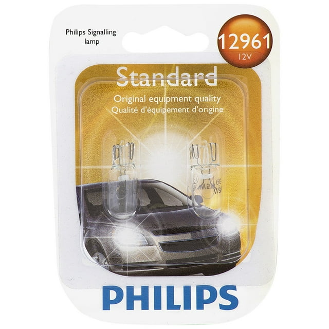 Philips Standard Miniature 12961, W2,1X9,5D, Glass, Always Change In ...