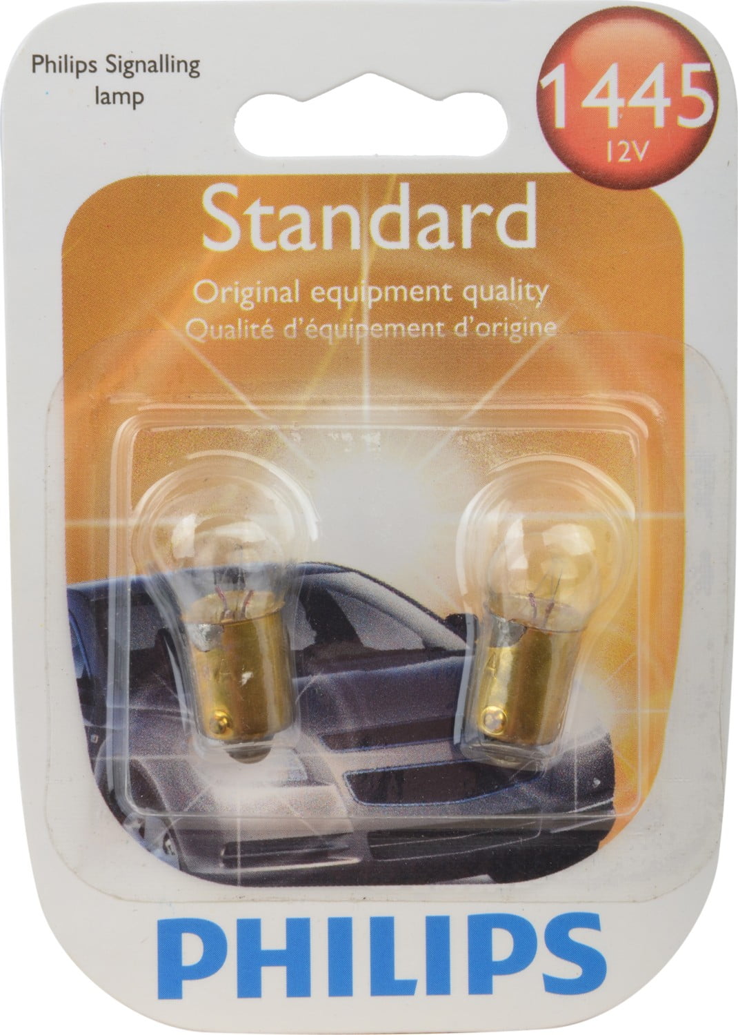 Philips Standard Miniature 1445, Clear, Twist Type, Always Change In ...