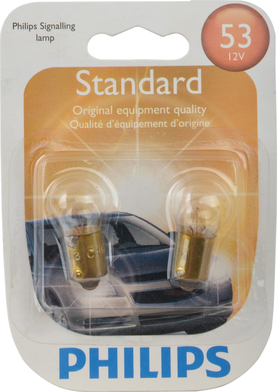 Philips Standard Miniature 53, Pack of 2 - Walmart.com