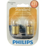 Philips Standard Miniature 631, Ba15S, Glass, Always Change In Pairs ...