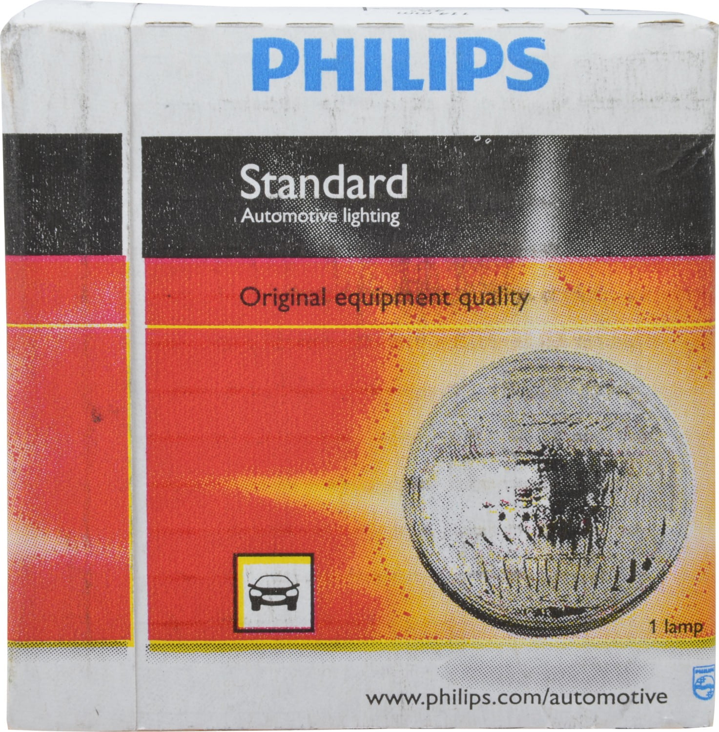 Philips Standard SeaLED Beam 4589, 3 Contact Lugs, Glass, Always Change ...
