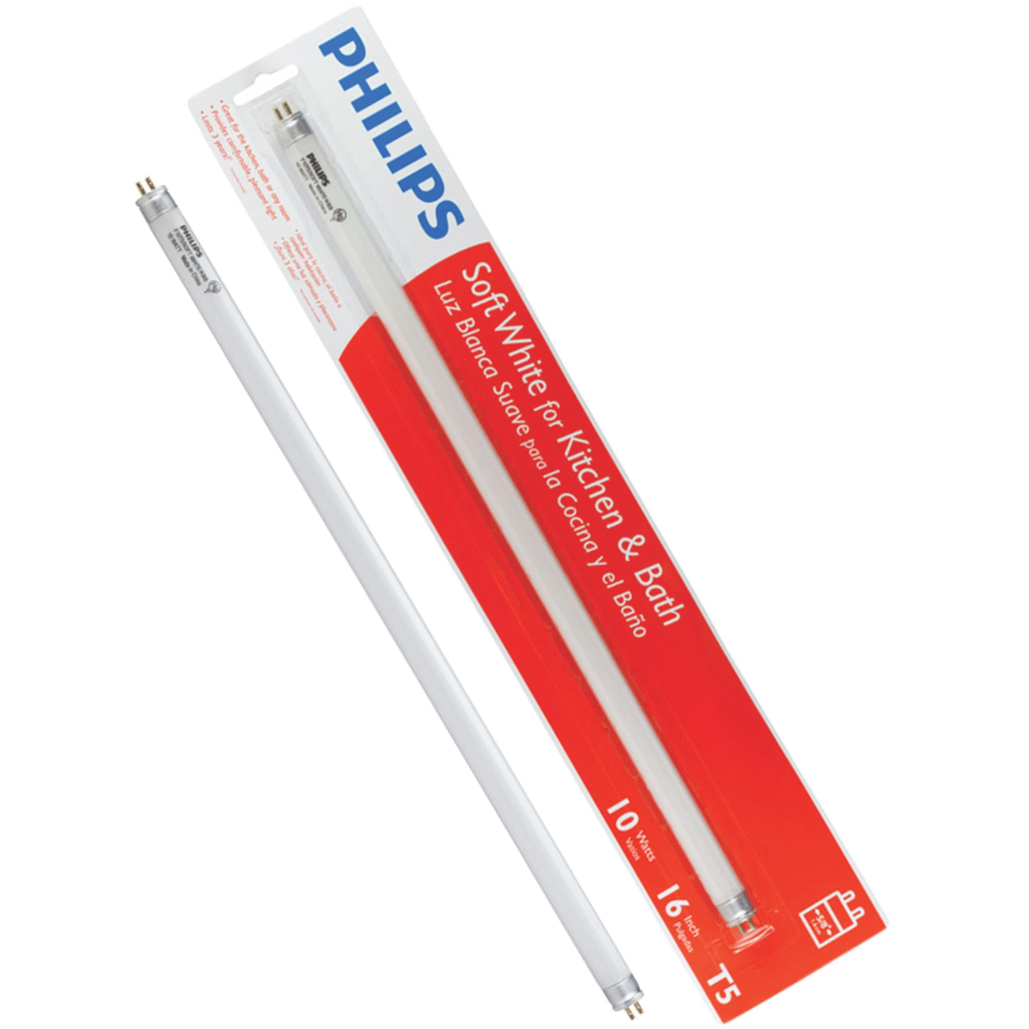 Philips T5 Miniature Bi-Pin Fluorescent Tube Light Bulb - Walmart.com
