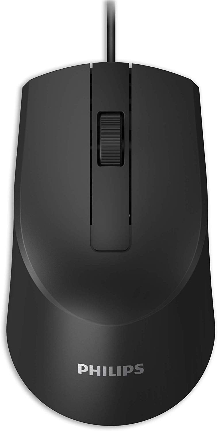 Philips USB Optical Mouse 1000 DPI High-Performance, Ambidextrous ...