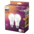 Philips Ultra Definition 100-Watt LED Light Bulbs, A21, Bright Indoor ...