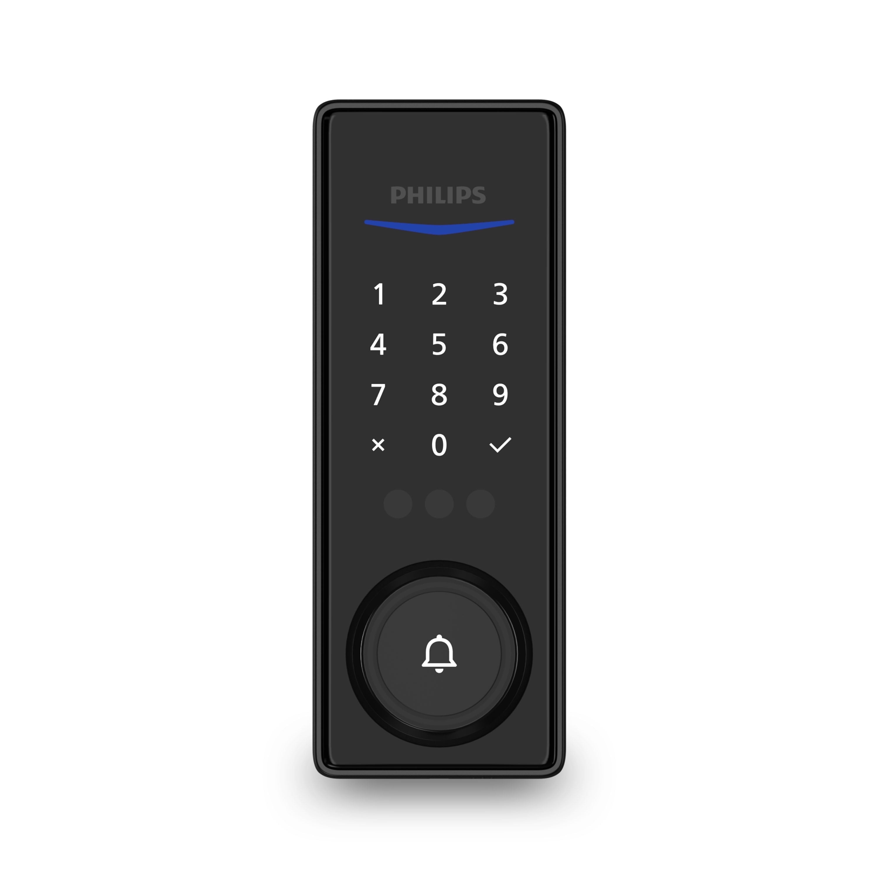 Philips Wi-Fi-Enabled Smart Door Lock Deadbolt with Palm Recognition ...