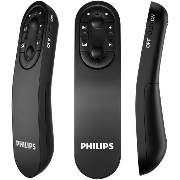 Philips Wireless Presenter Remote, PowerPoint Presentation Clicker ...
