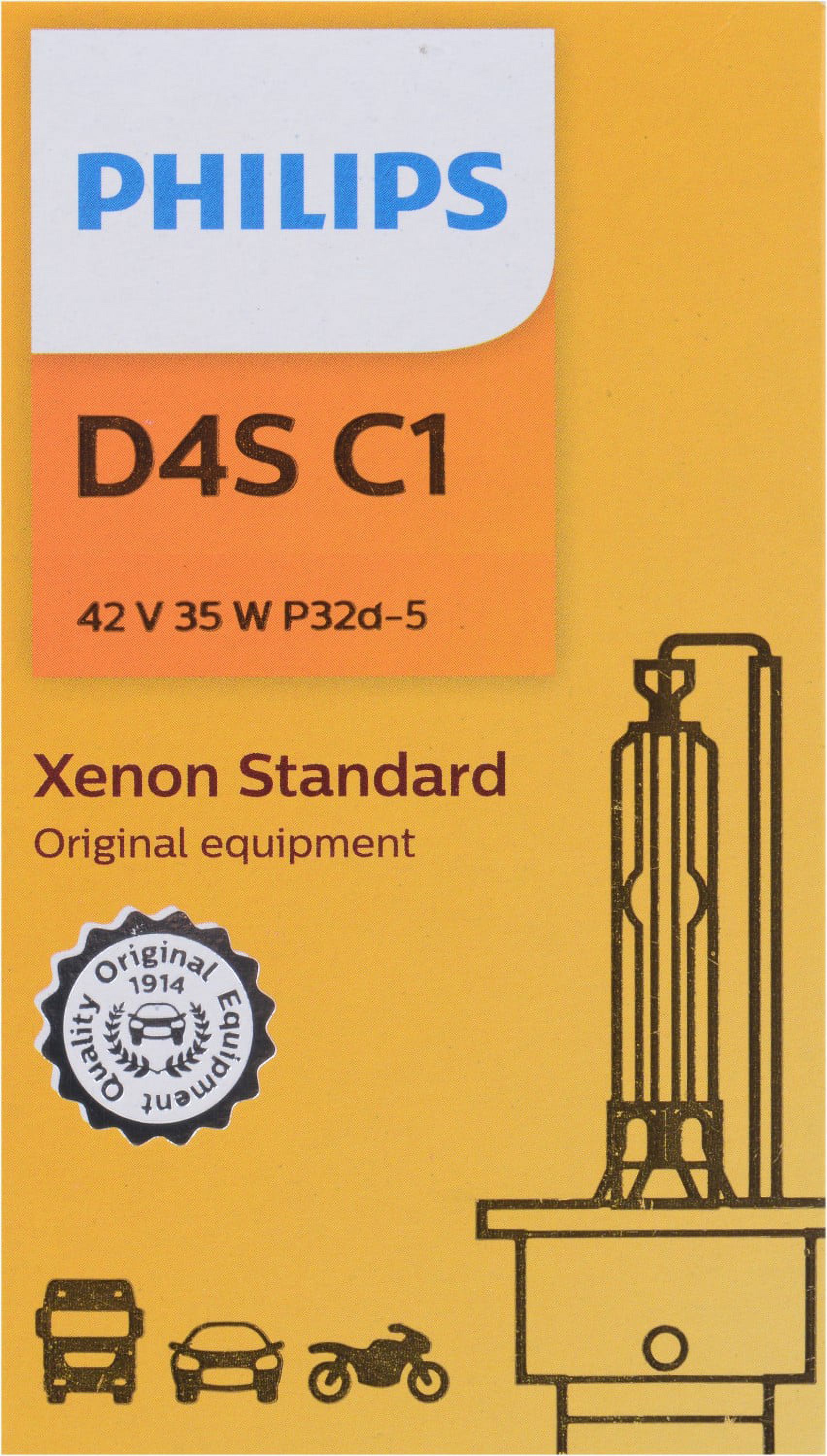 Philips Hipervision Bulb 12276, Pg20/7, Glass, Always Change In Pairs ...