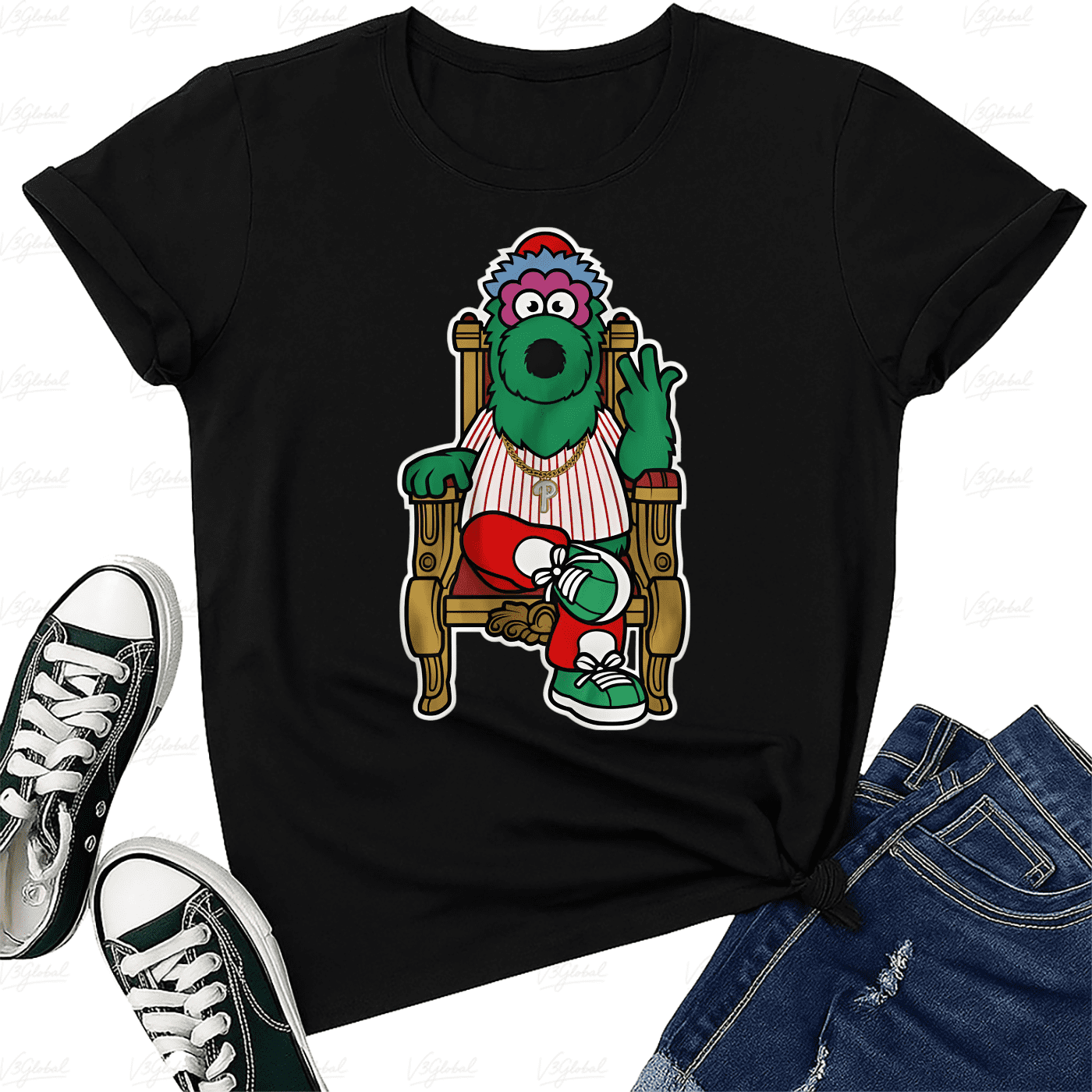 Phillie Phanatic Dancing On My Own Red October Phillies Style Unisex T ...