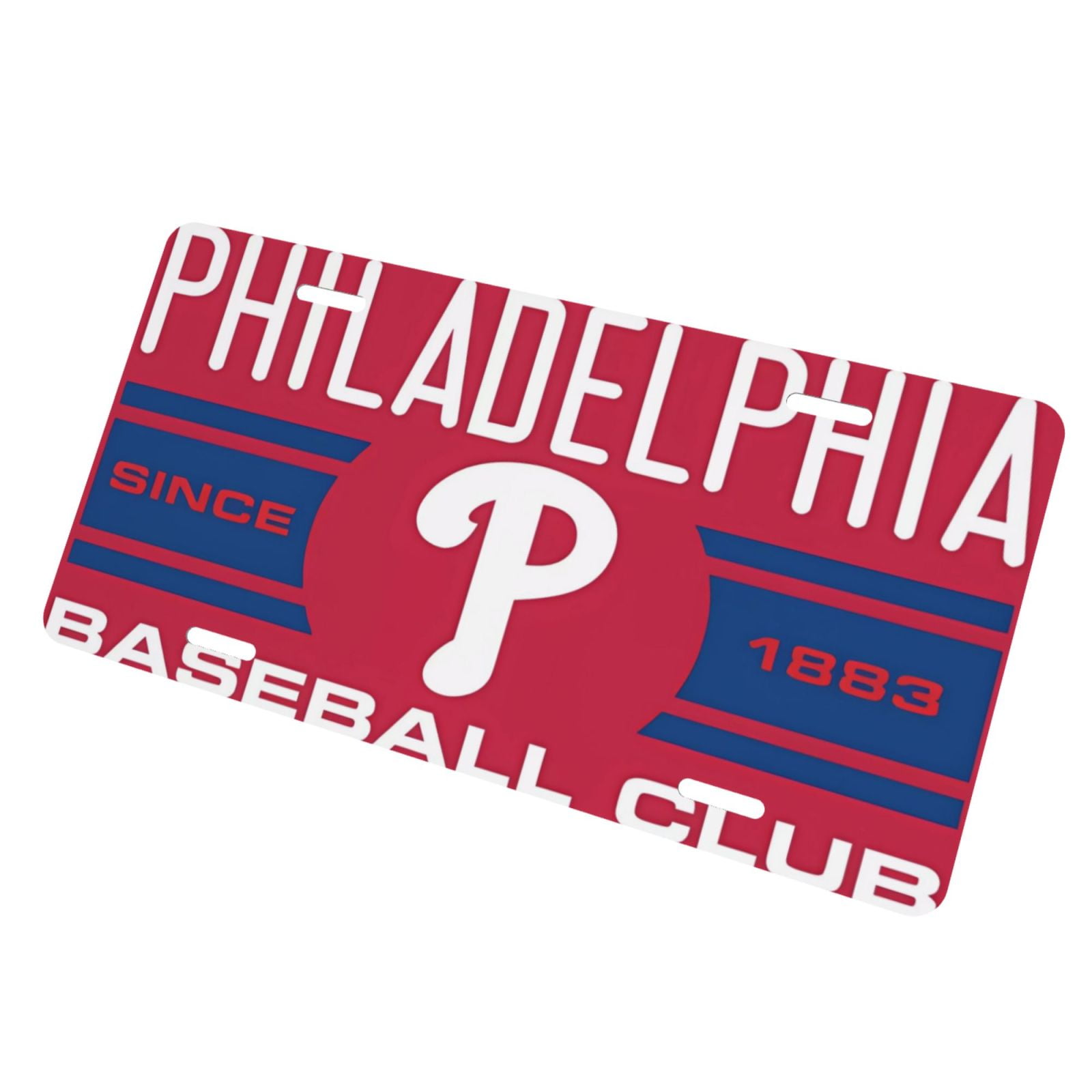 Phillies Baseball Team Custom Car Aluminum Front License Plate 6x12 ...