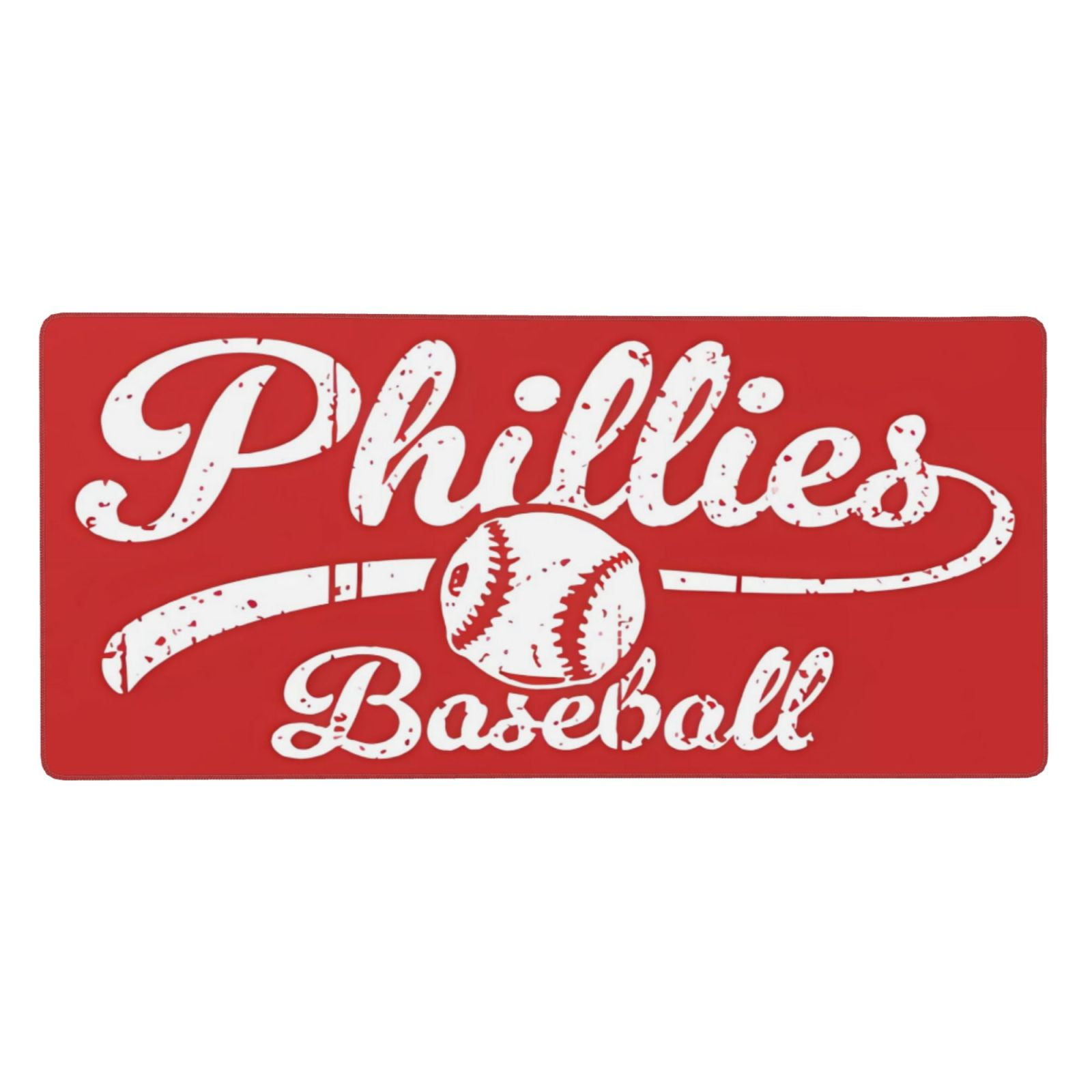 Phillies Baseball Team Custom Thick Keyboard Mat 16x35.5 Inch, Extra ...
