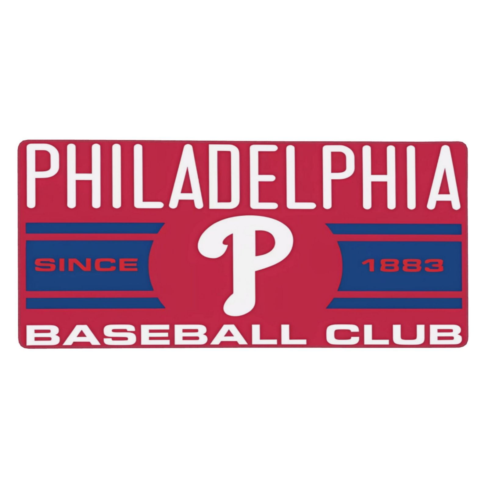 Phillies Baseball Team Custom Thick Keyboard Mat 16x35.5 Inch, Extra ...