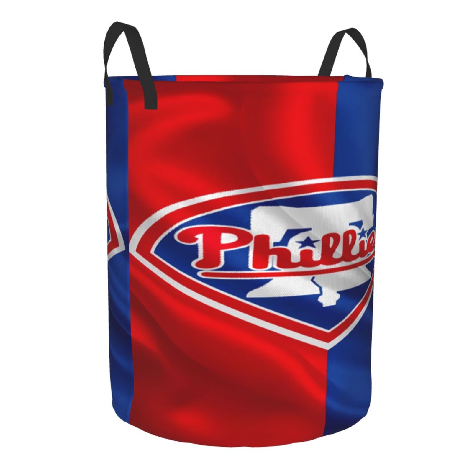 Phillies Baseball Team Round Single Layer Laundry Basket, Cute Boys ...