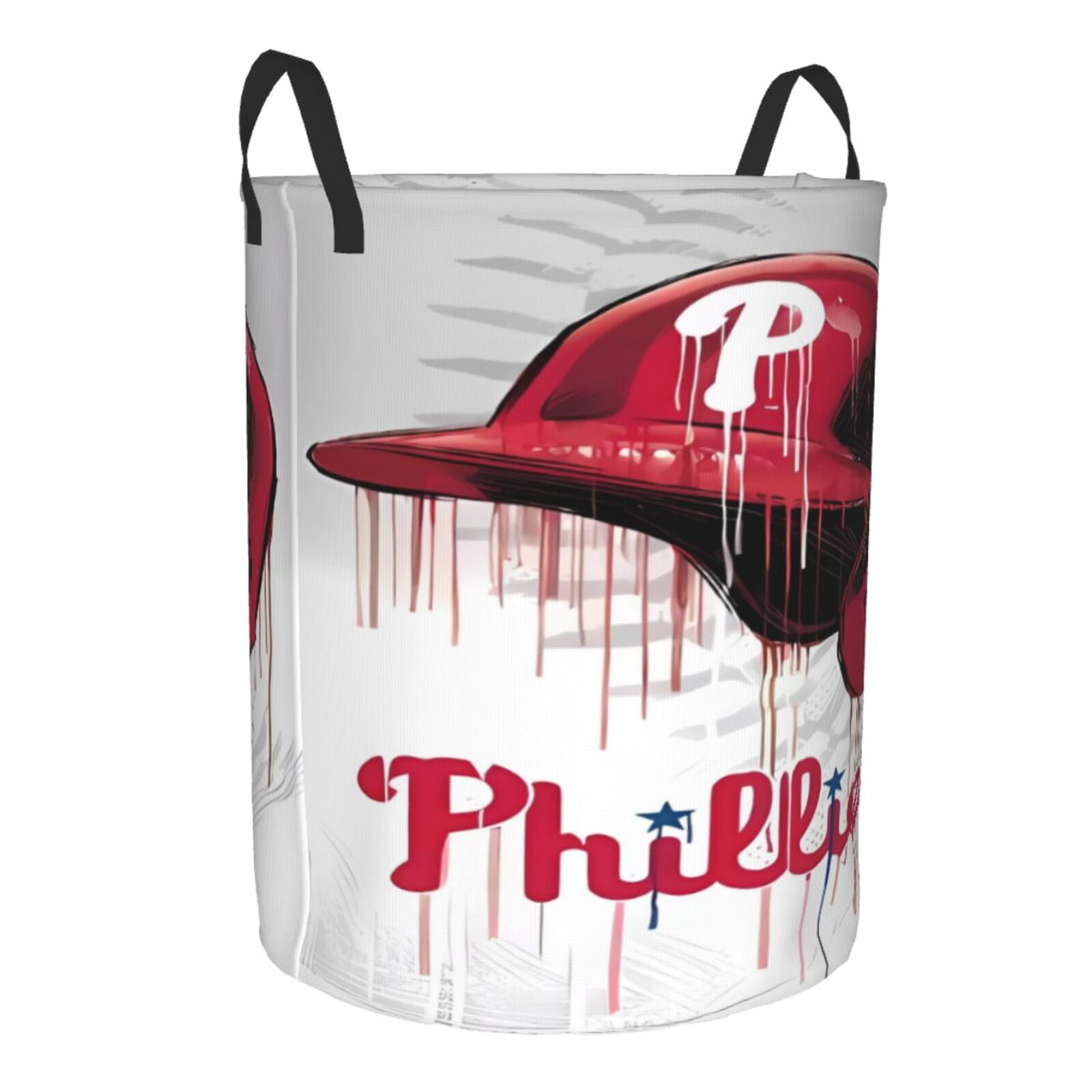 Phillies Baseball Team Round Single Layer Laundry Basket, Cute Boys ...