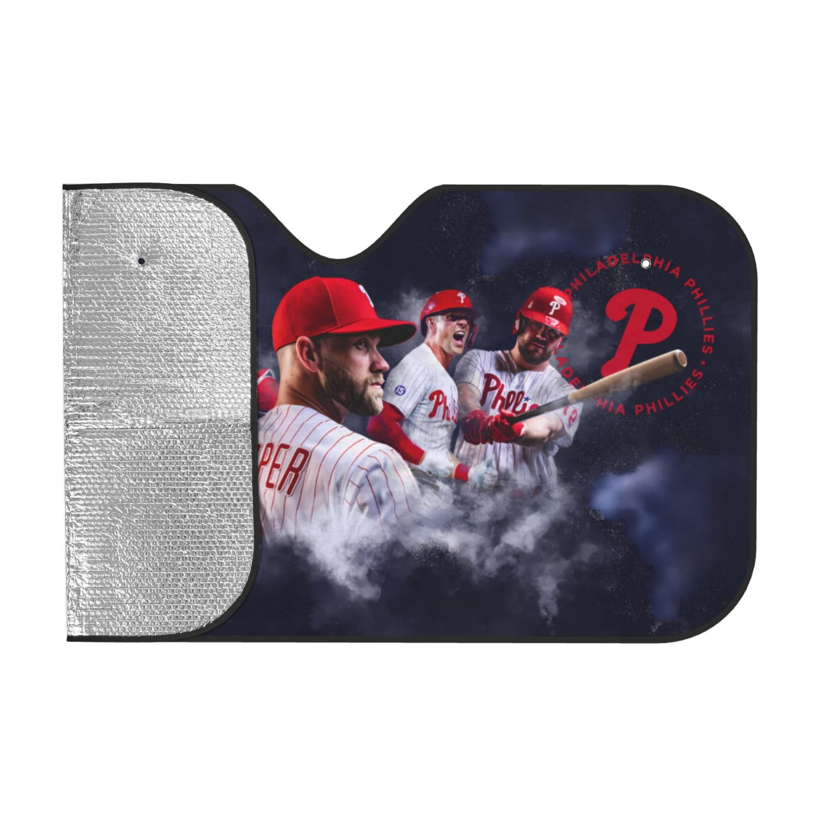 Phillies Car Windshield Sun Shade Foldable Front Windshield Shade for ...