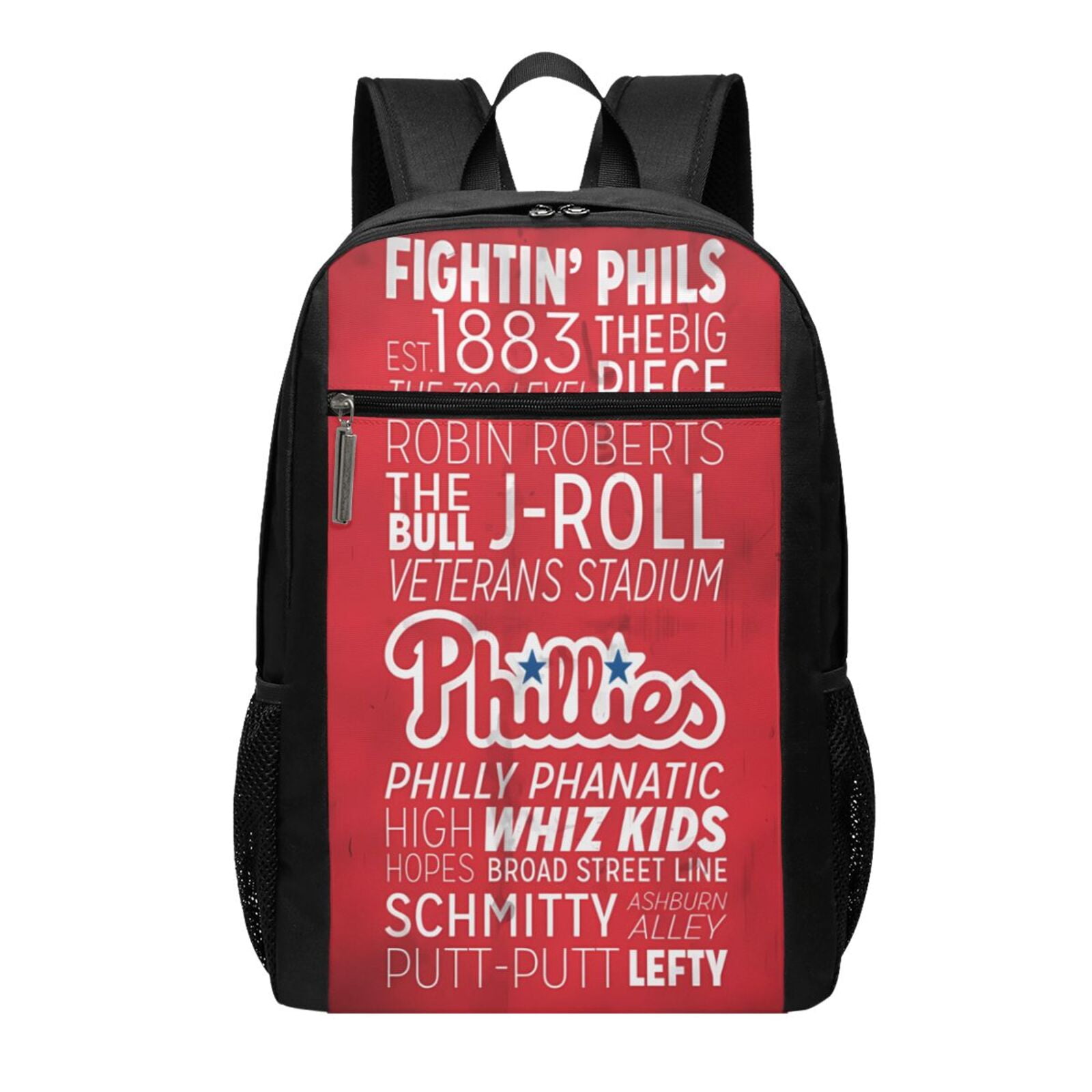Phillies Custom Baseball Team Fan Style Sports Backpack Cool Teen ...