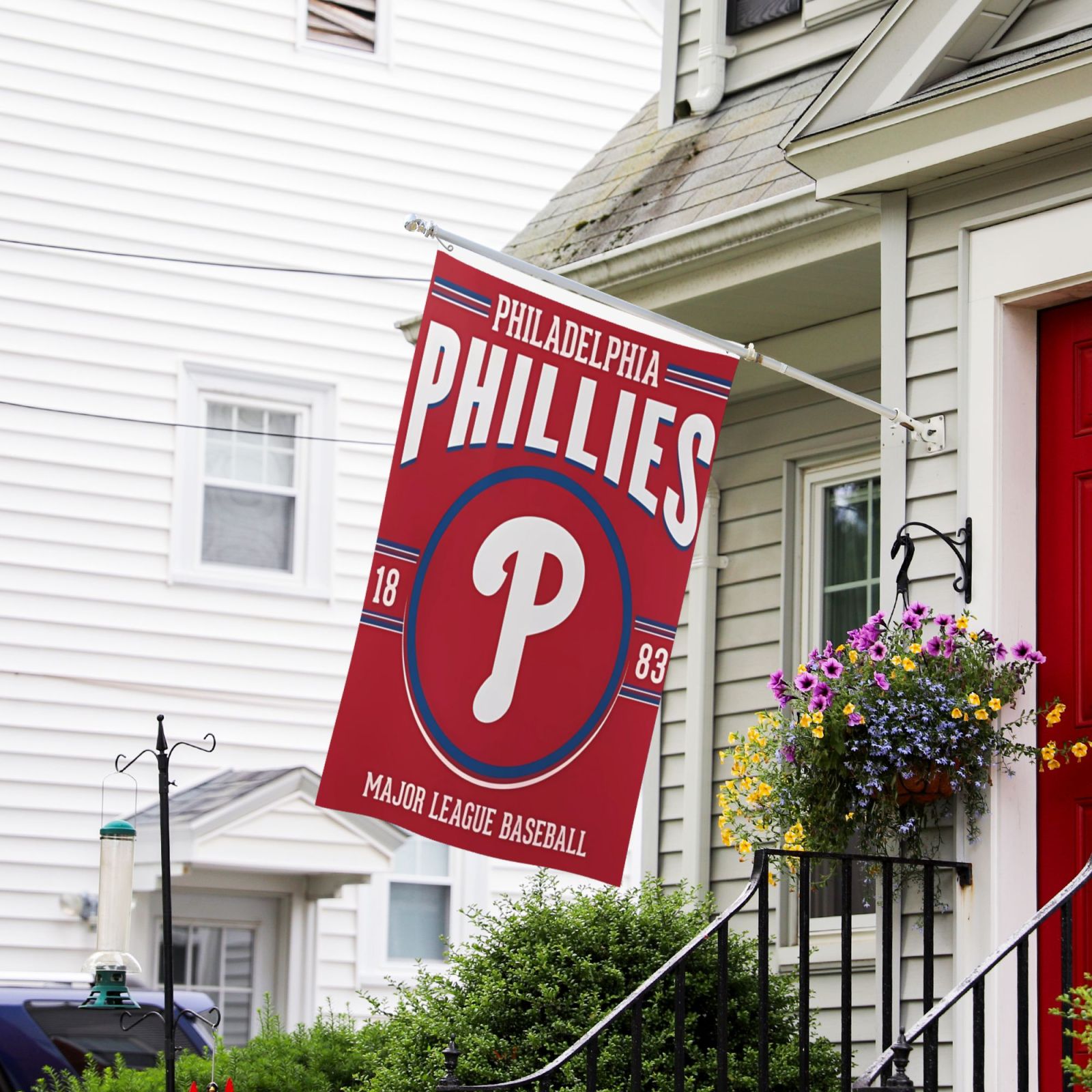 Phillies Custom Outdoor Double Sided Flag 3x5ft Baseball Team Graphic ...