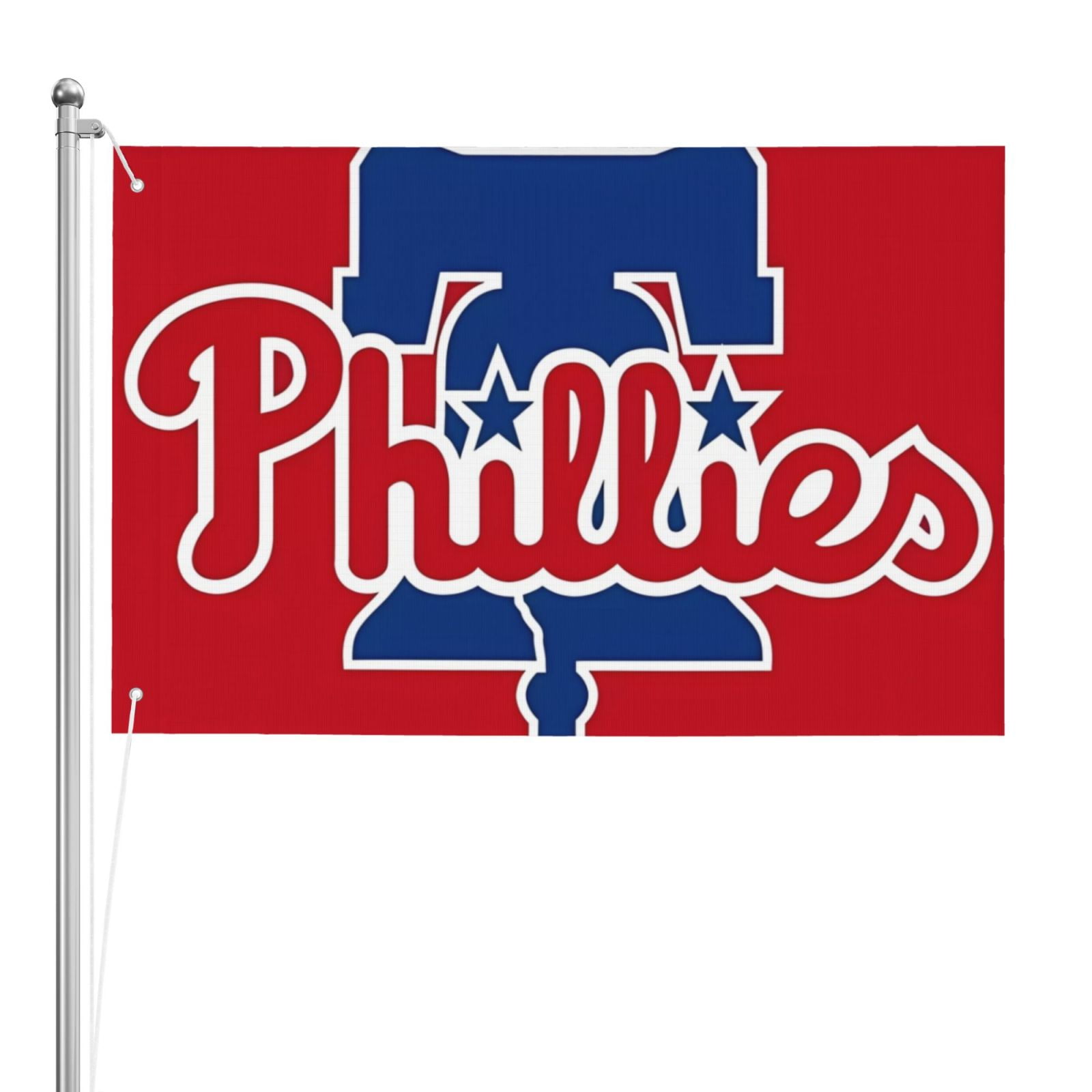 Phillies Three Layer personalized Double Sided Flag Football Fans ...