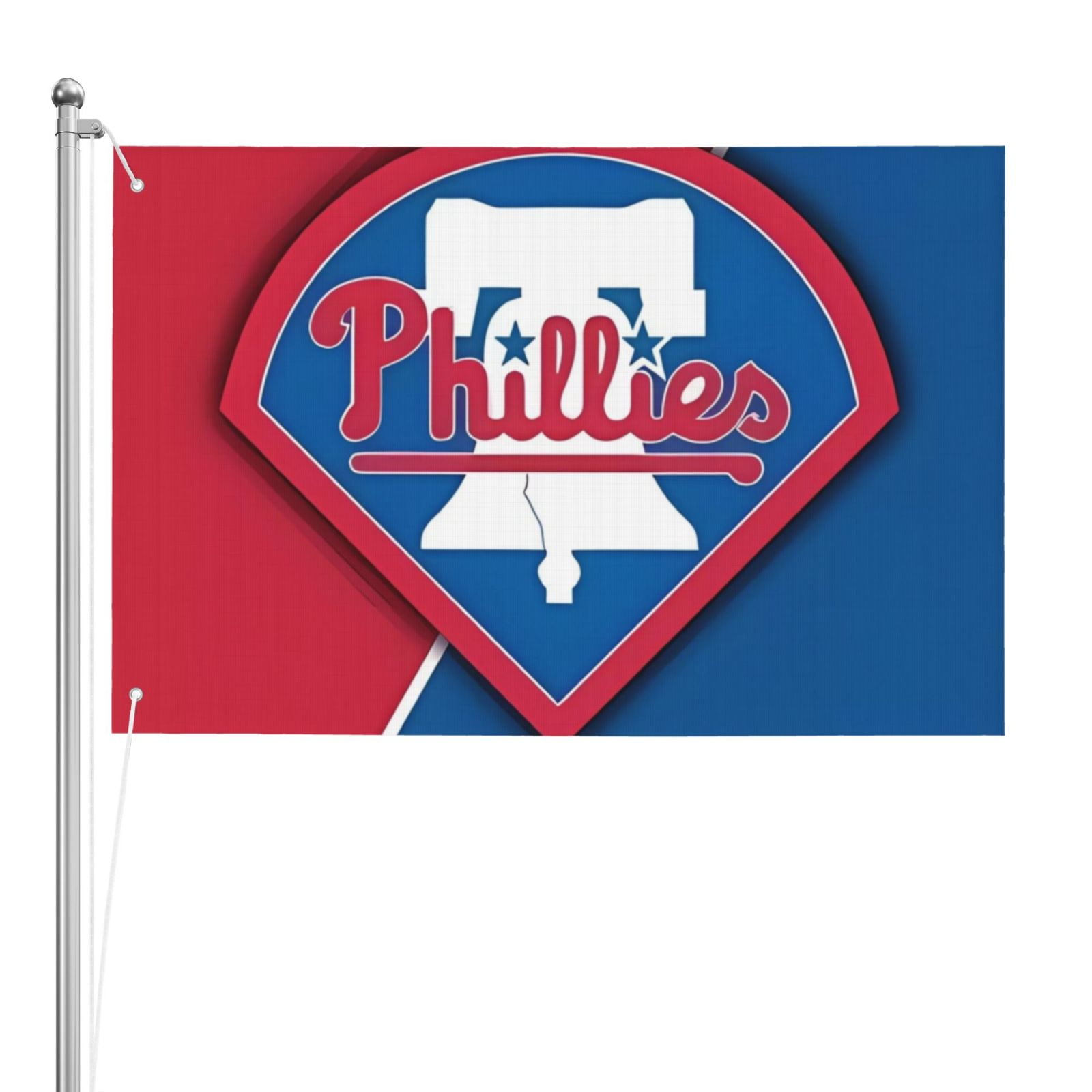 Phillies Three Layer personalized Double Sided Flag Football Fans ...