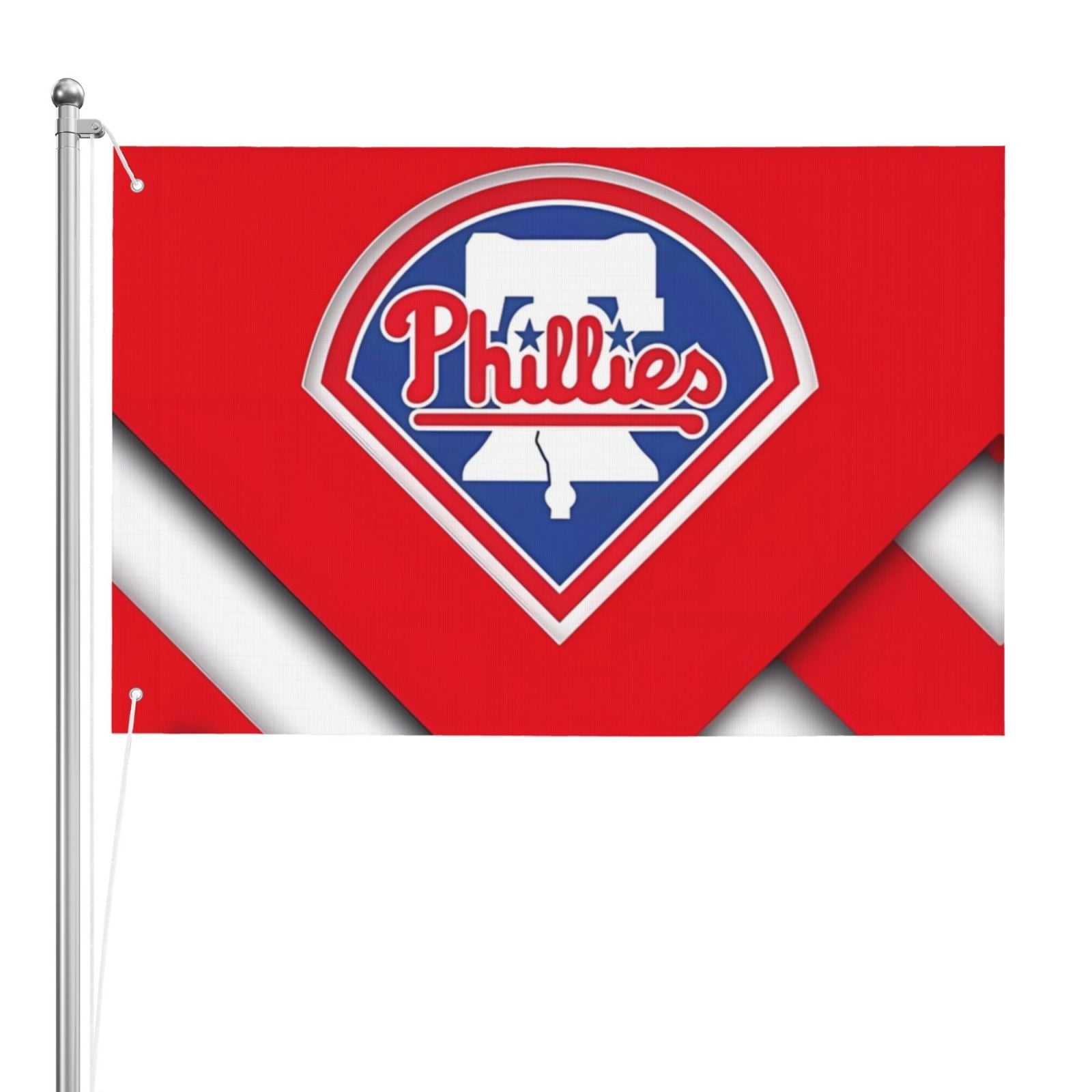 Phillies Three Layer personalized Double Sided Flag Football Fans ...