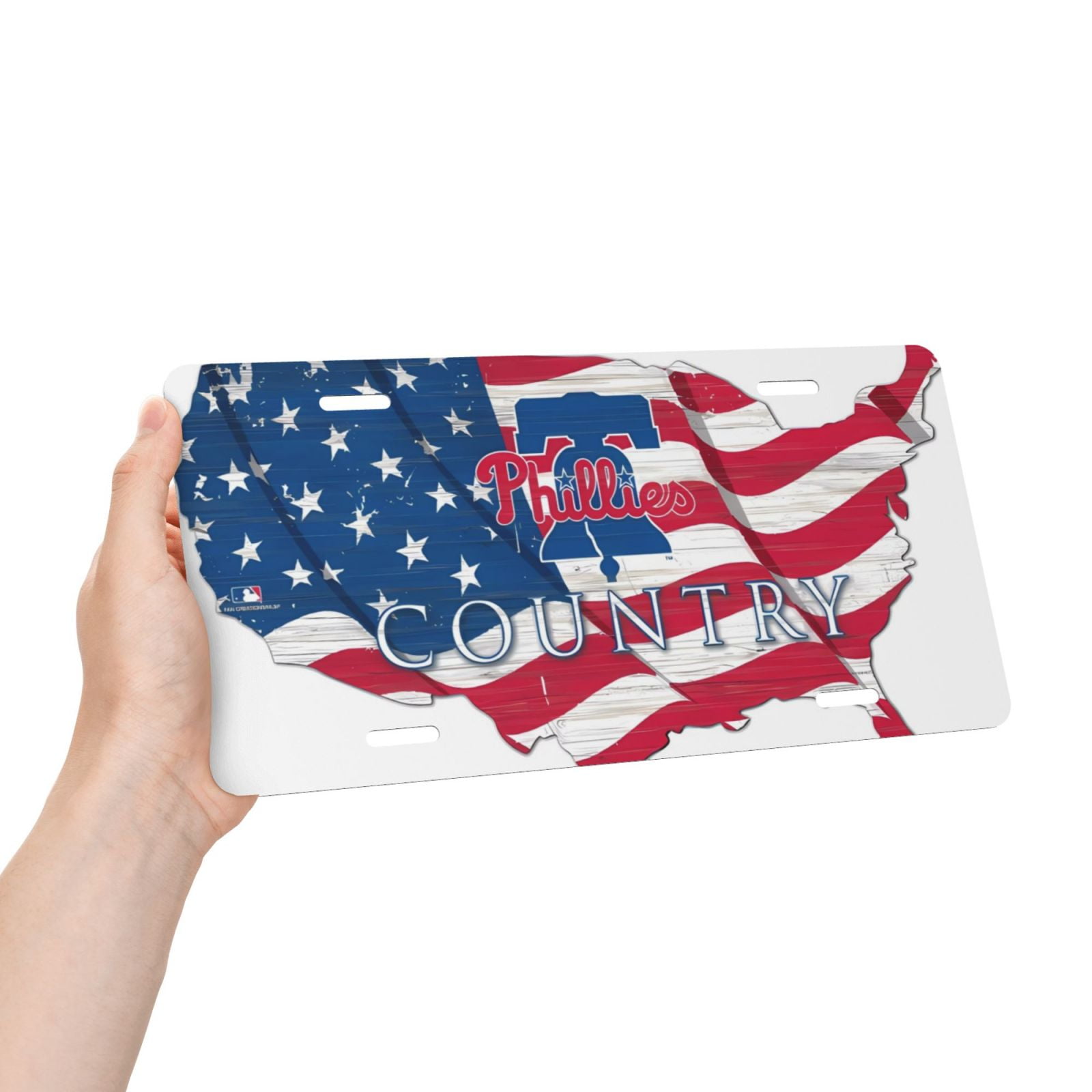 Phillies decorative license plates Aluminum decorative for automobiles ...