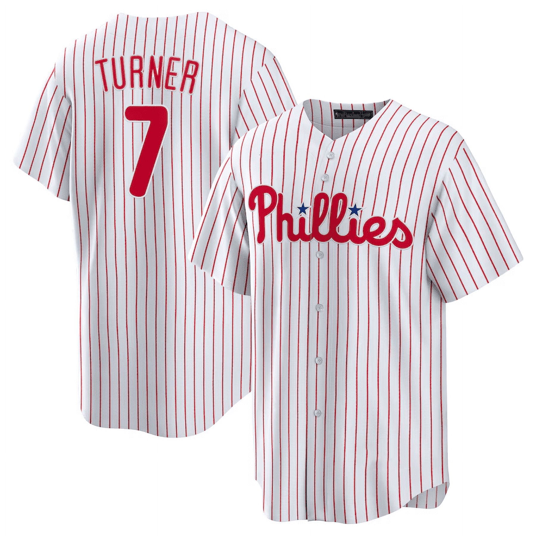 Philliess Youth Home Limited Turner#7 Fans short sleeve Pl_ay_er Jersey ...