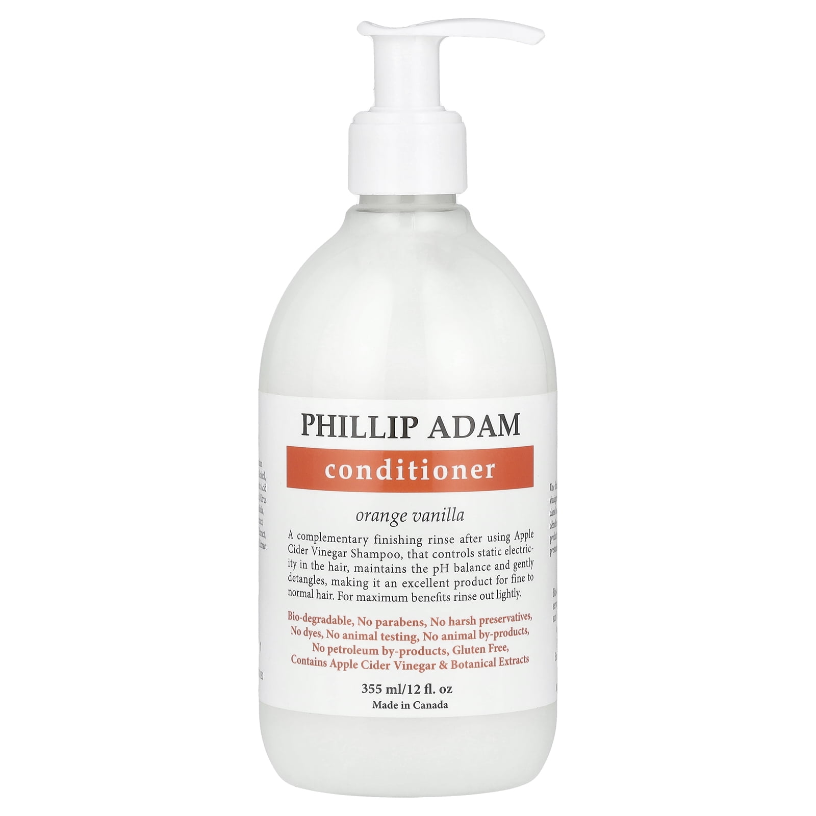 Phillip Adam Conditioner, Orange Vanilla, 12 fl oz (355 ml) - Walmart.com