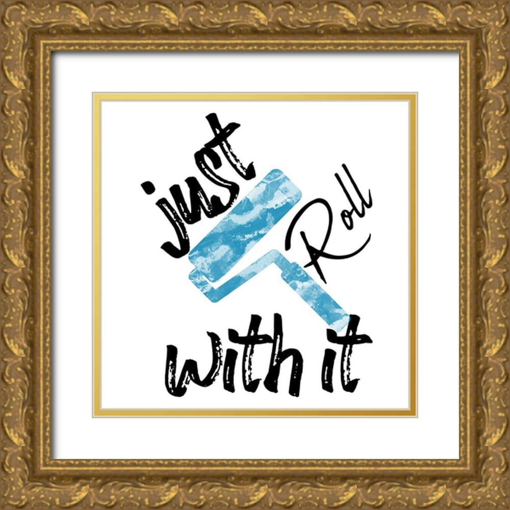 Phillip, Jamie 12x12 Gold Ornate Wood Framed with Double Matting Museum ...