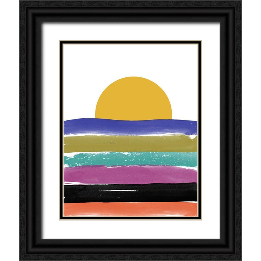 Phillip, Jamie 12x14 Black Ornate Wood Framed with Double Matting ...