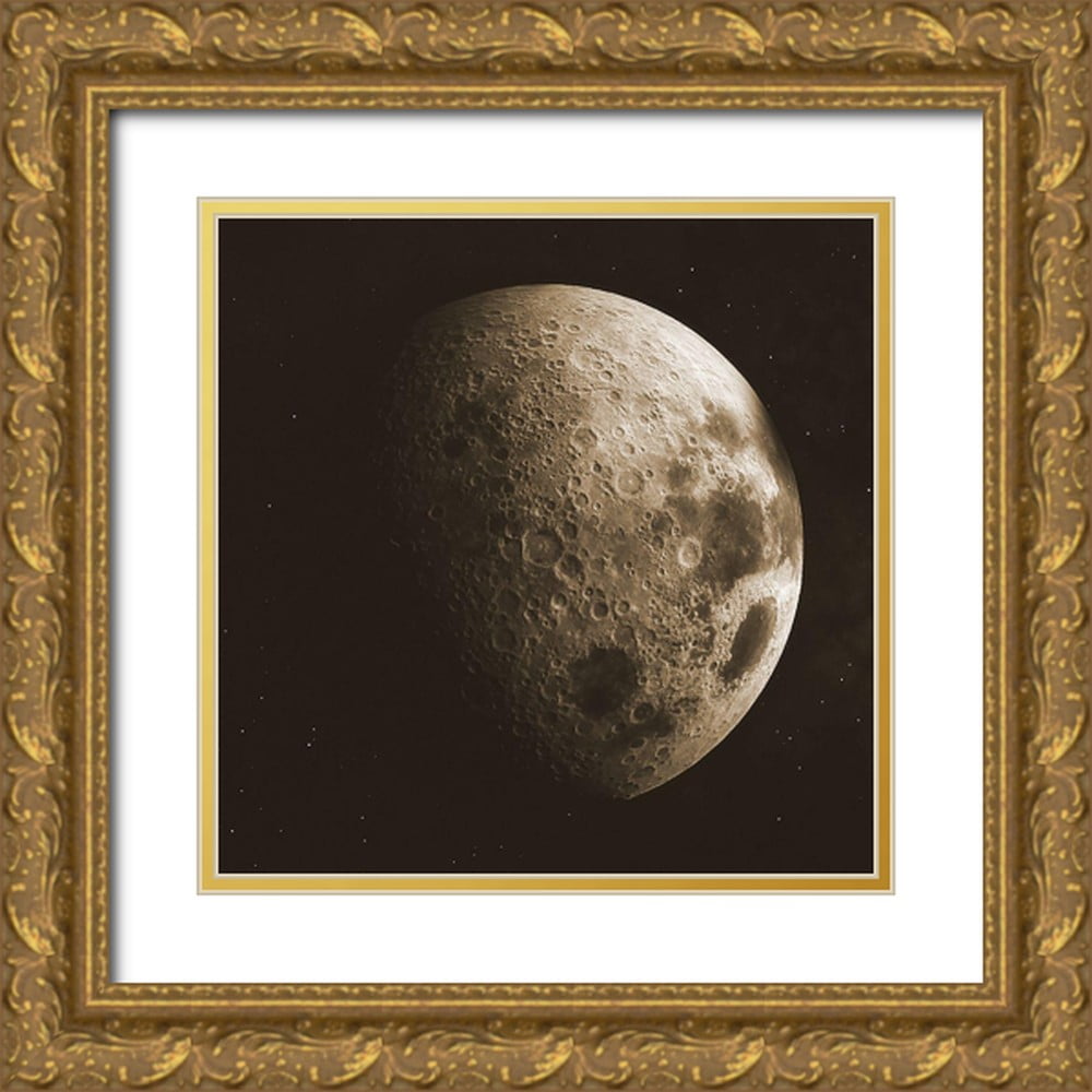 Phillip, Jamie 15x15 Gold Ornate Wood Framed with Double Matting Museum ...