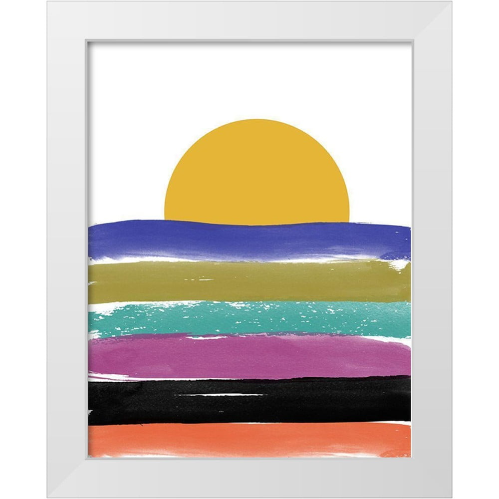 Phillip, Jamie 15x18 White Modern Wood Framed Museum Art Print Titled ...