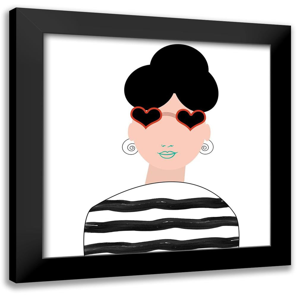 Phillip, Jamie 20x20 Black Modern Framed Museum Art Print Titled ...