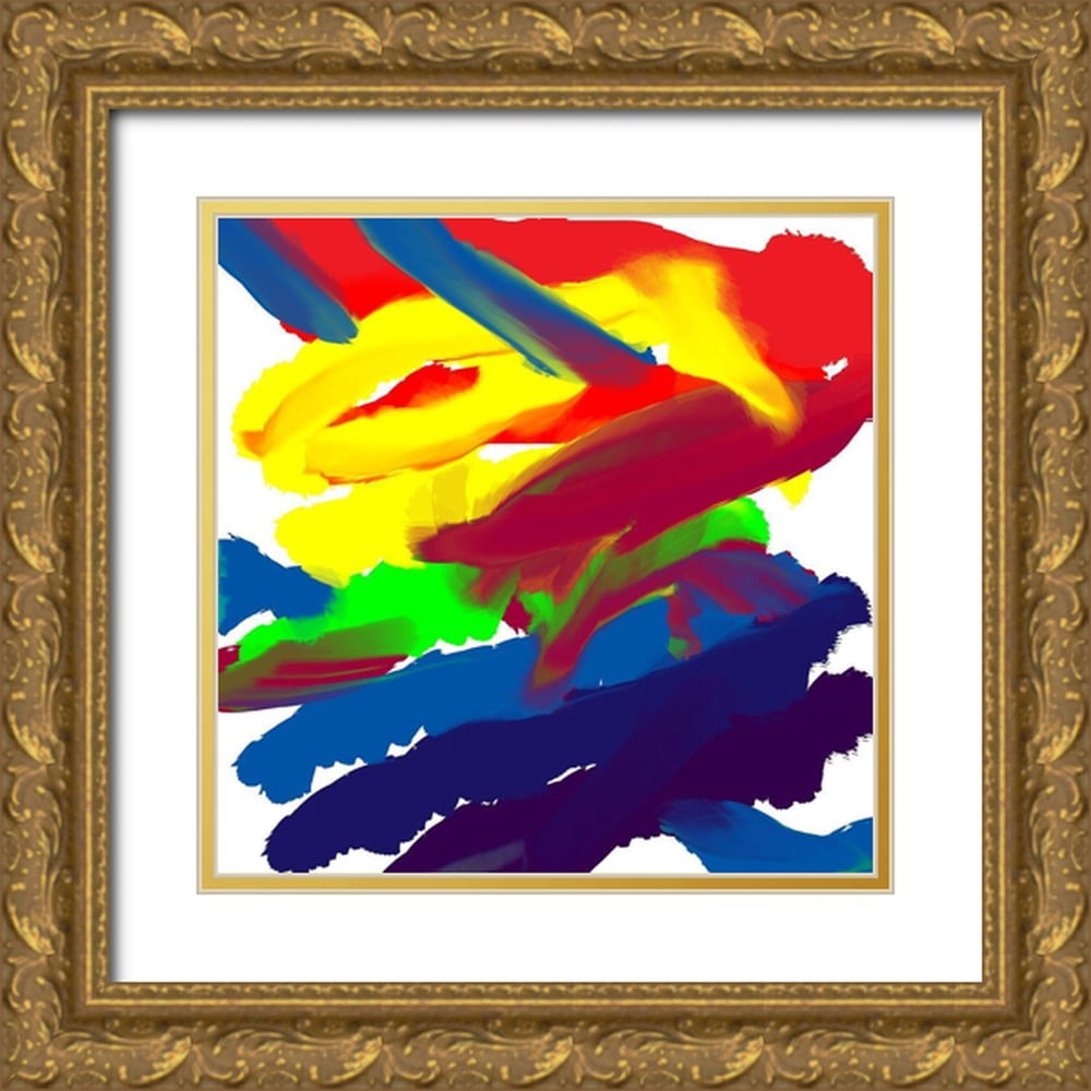 Phillip, Jamie 20x20 Gold Ornate Wood Framed with Double Matting Museum ...
