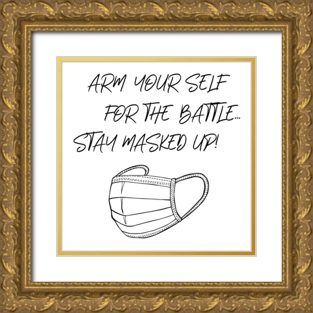 Phillip, Jamie 20x20 Gold Ornate Wood Framed with Double Matting Museum ...