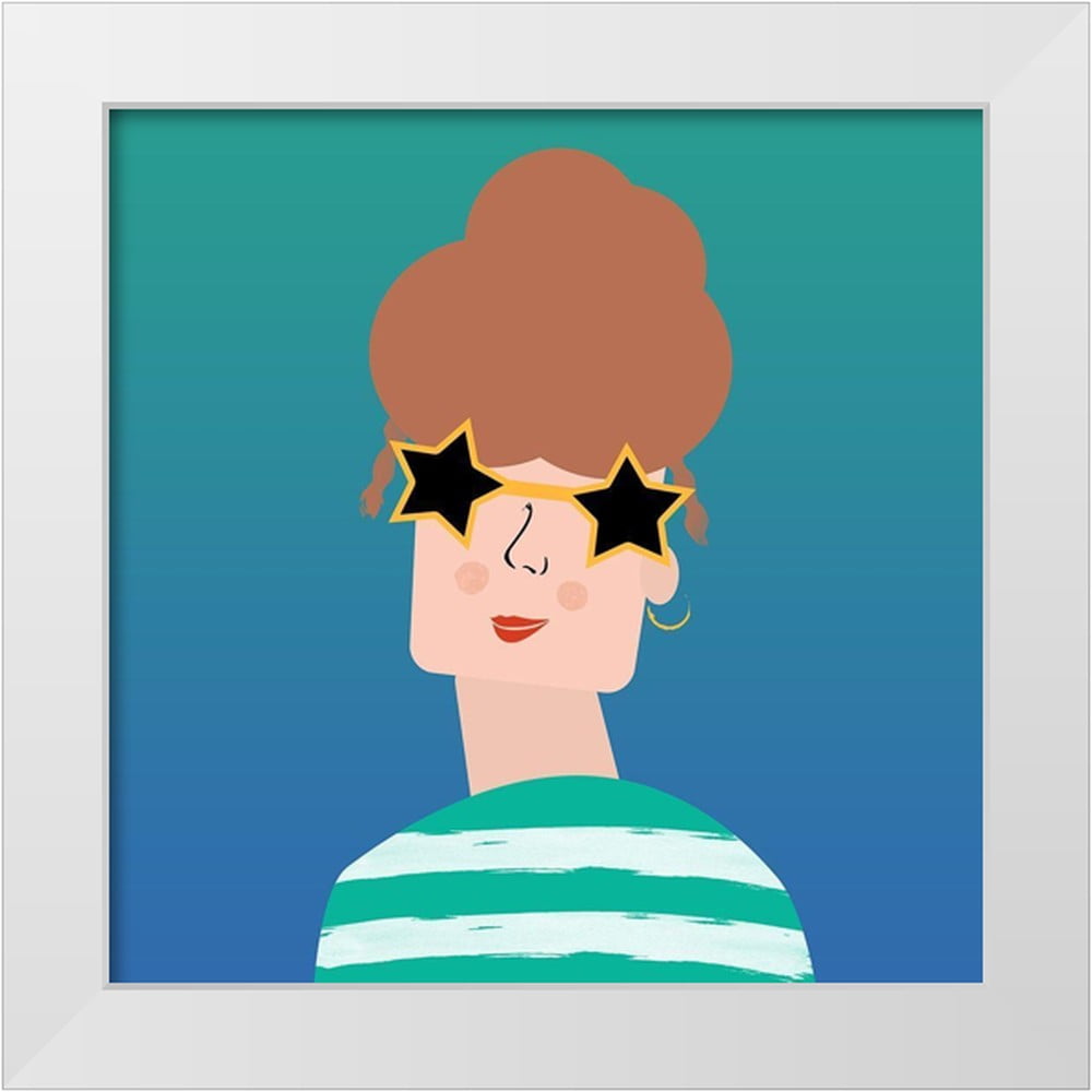 Phillip, Jamie 20x20 White Modern Wood Framed Museum Art Print Titled ...