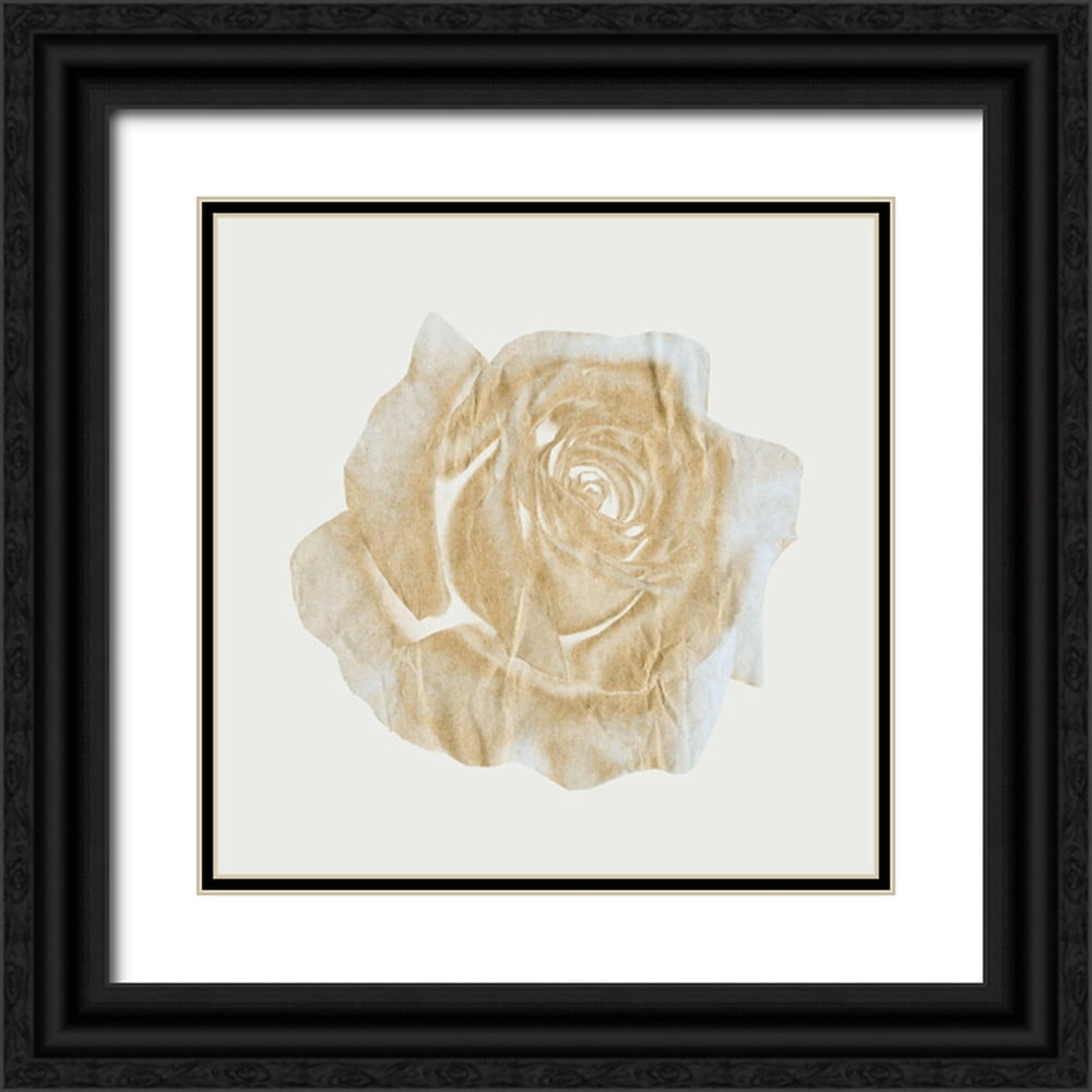 Phillip, Jamie 26x26 Black Ornate Wood Framed with Double Matting ...