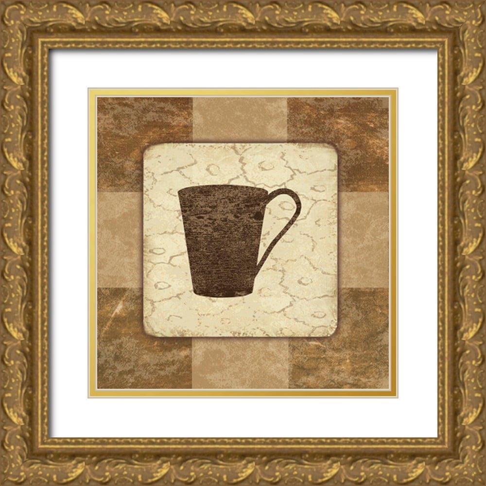 Phillip, Jamie 26x26 Gold Ornate Wood Framed with Double Matting Museum ...