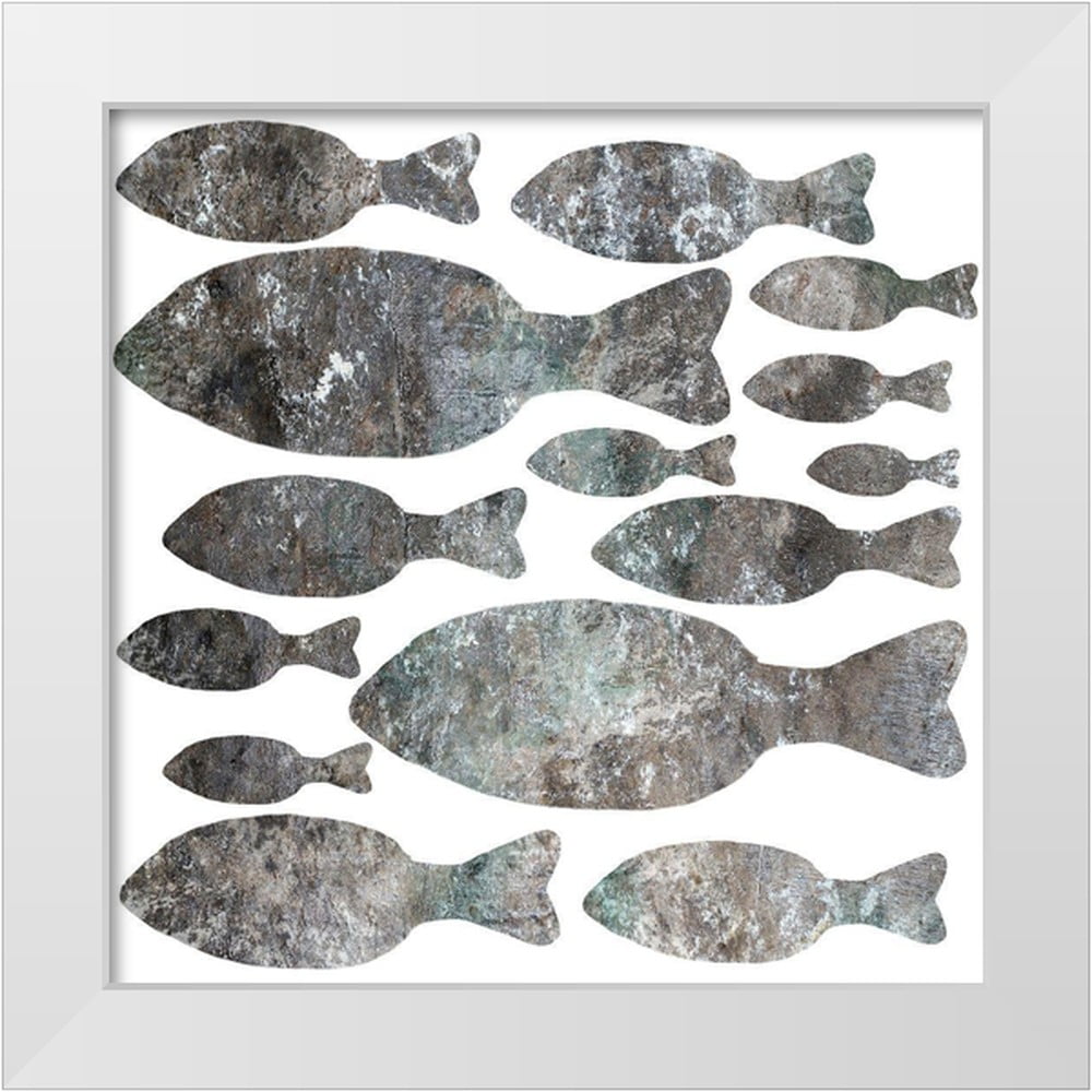 Phillip, Jamie 26x26 White Modern Wood Framed Museum Art Print Titled ...