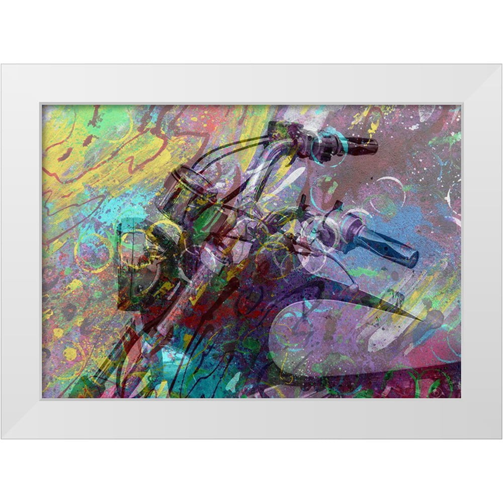 Phillip, Jamie 32x24 White Modern Wood Framed Museum Art Print Titled ...