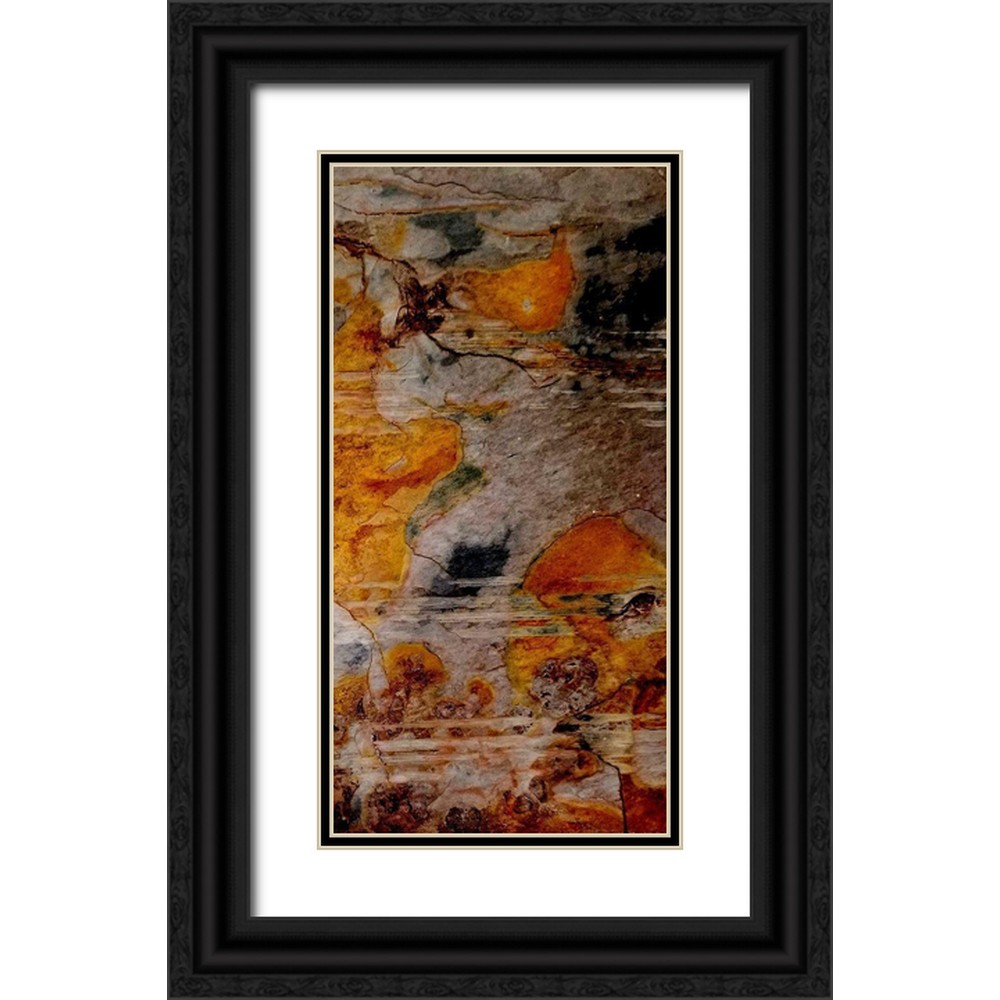 Phillip, Jamie 9x14 Black Ornate Wood Framed with Double Matting Museum ...
