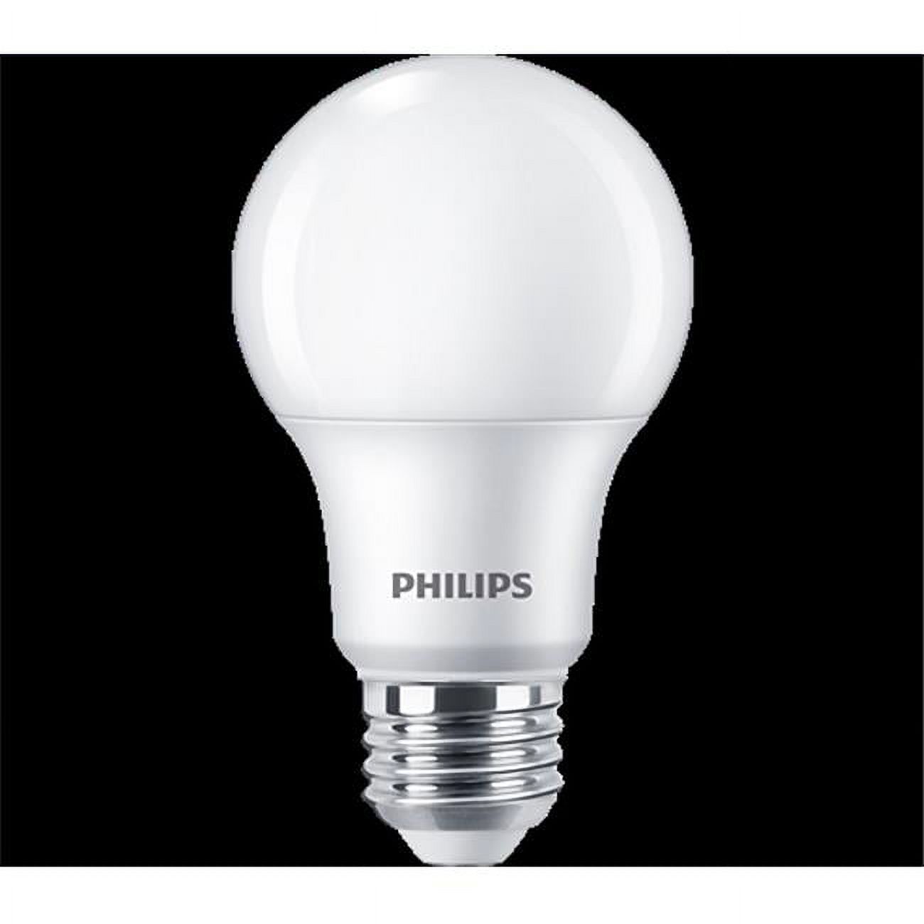 Phillips 550426 5.5W E26 A19 Frosted LED Dimmable Light Bulbs, Daylight ...