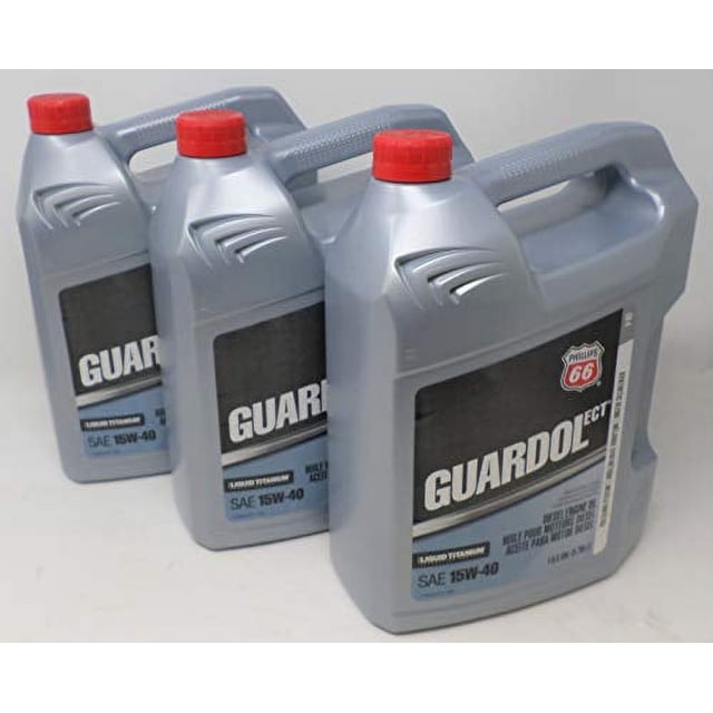 Phillips 66 15W40 Guardol Diesel Oil Gallon 1077869 (Case of 3 ...