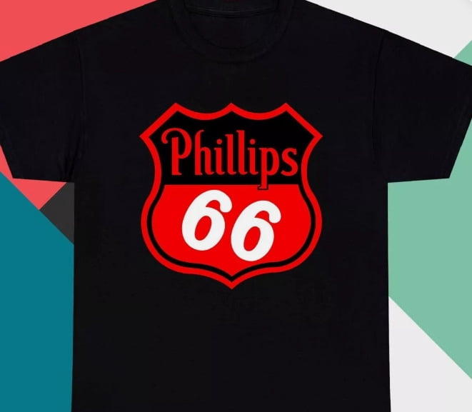 Phillips 66 Logo Gas Station Fuels & Lubricants Funny T shirt - Walmart.com