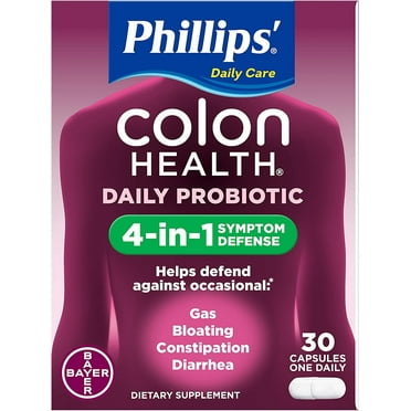 Phillips' Colon Health Probiotic Supplement - Digestive Support, Daily ...