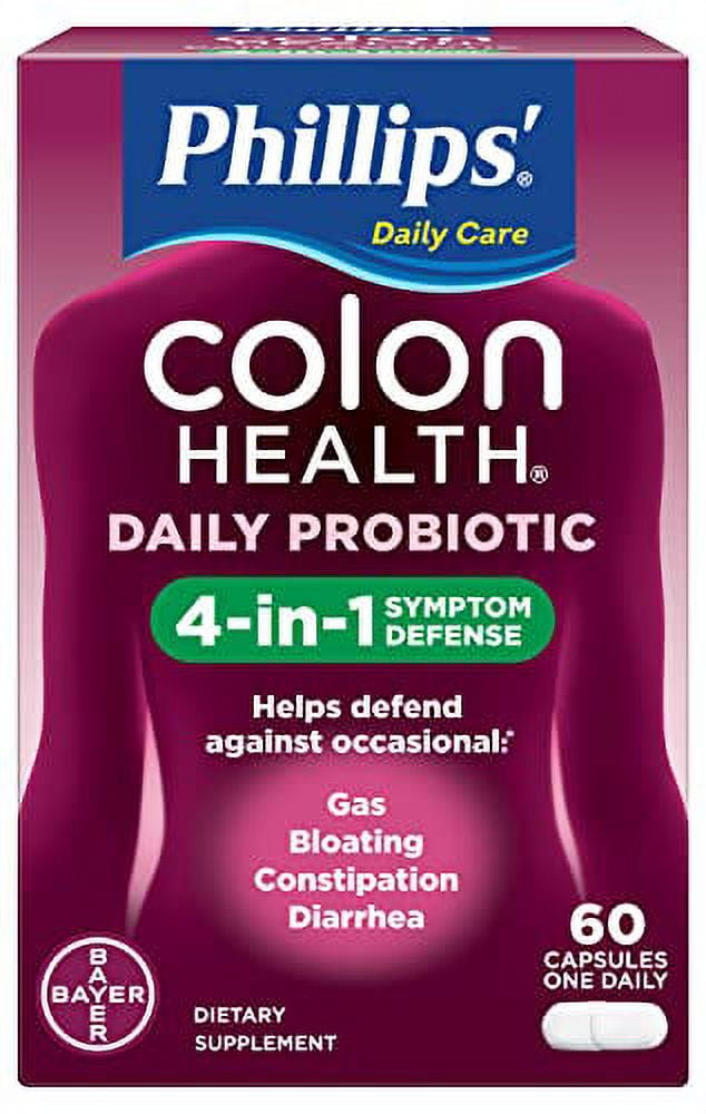Phillips Colon Health - Probiotics Capsules - Immune Support - Helps ...