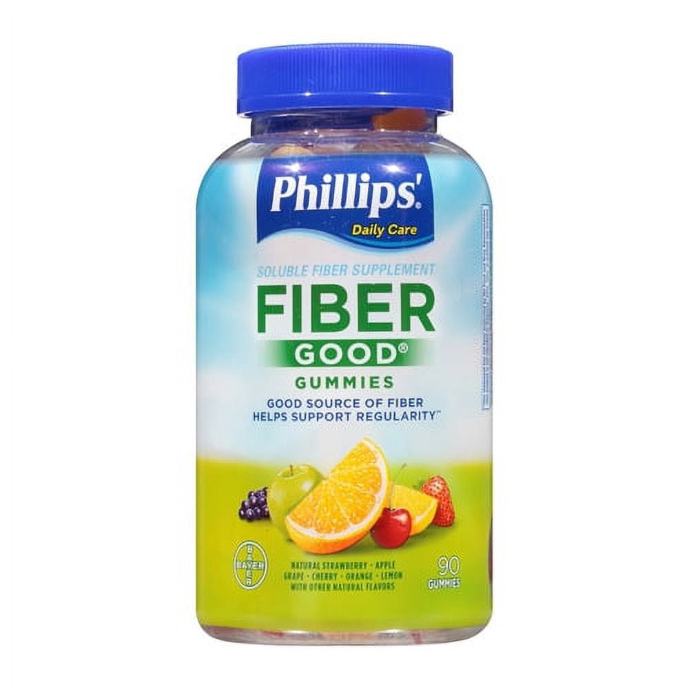 Phillips Daily Care Fiber Good Gummies, 90 Ea, 3 Pack - Walmart.com