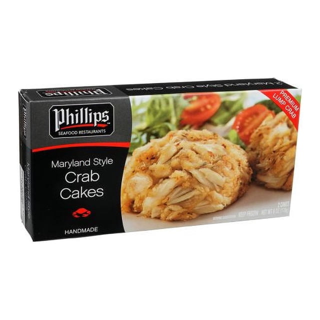 Phillips Maryland Style Frozen Crab Cake, 3 Ounce - 24 per case ...