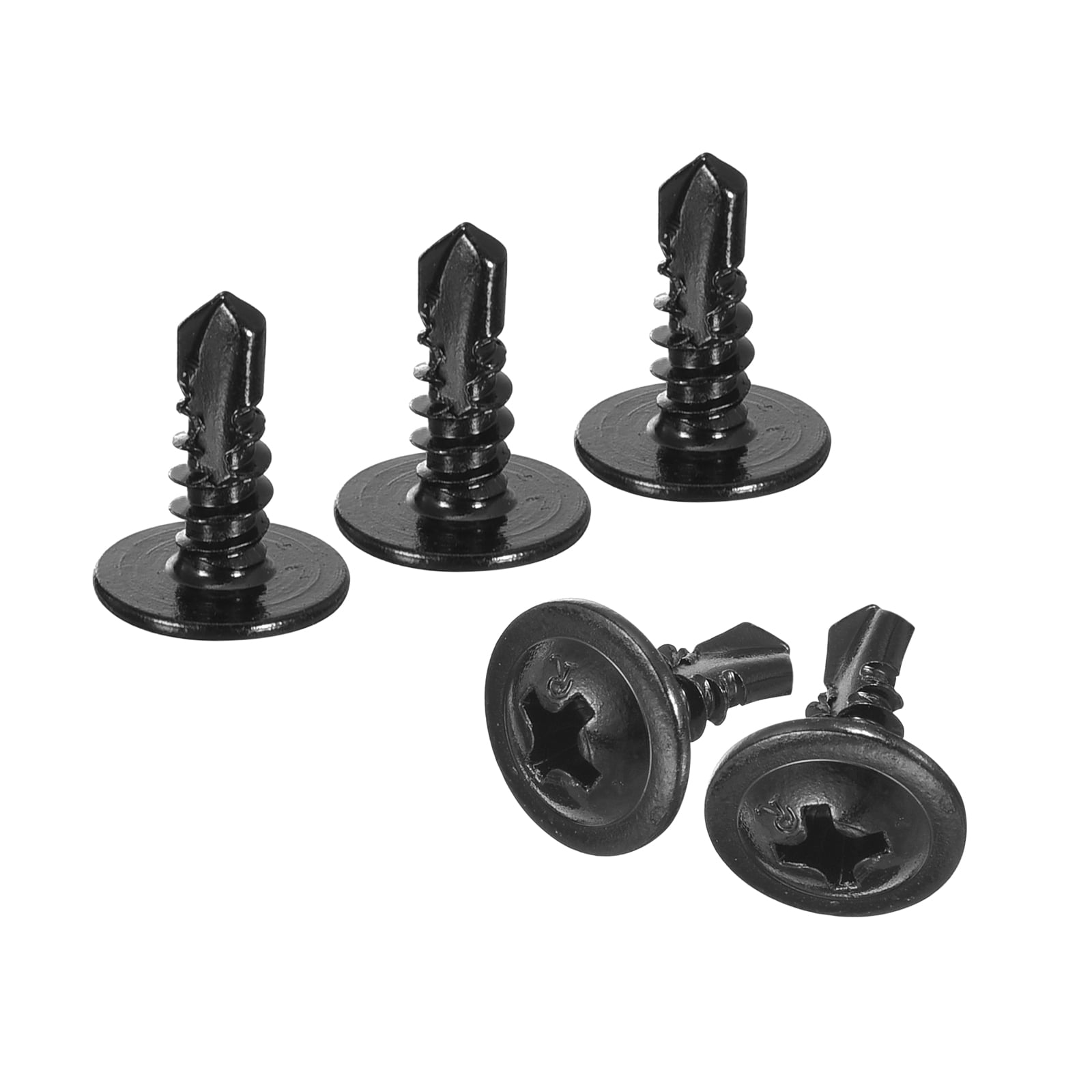 Phillips Head Self Tapping Screws, 100pcs #8x1/2" Sheet Metal Screw ...