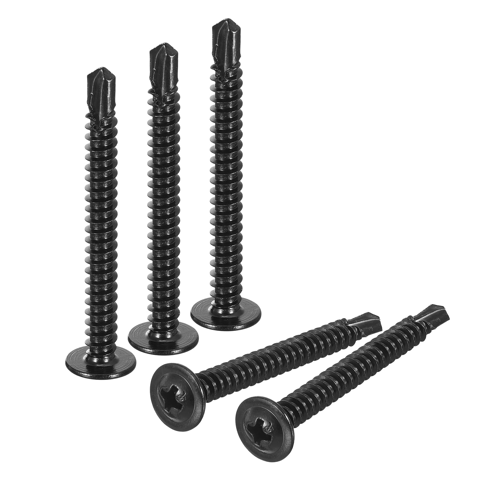 Phillips Head Self Tapping Screws, 200pcs #10x2" Sheet Metal Screw ...