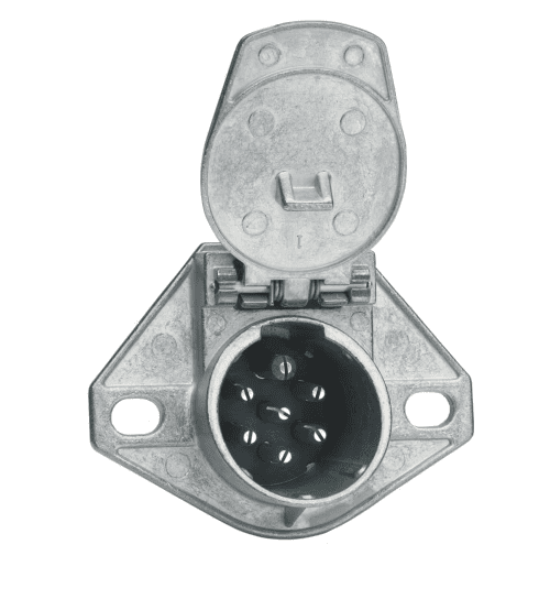 Phillips Industries 15 720 7-Pin Receptacle with Split Pin and 2 Bolts ...